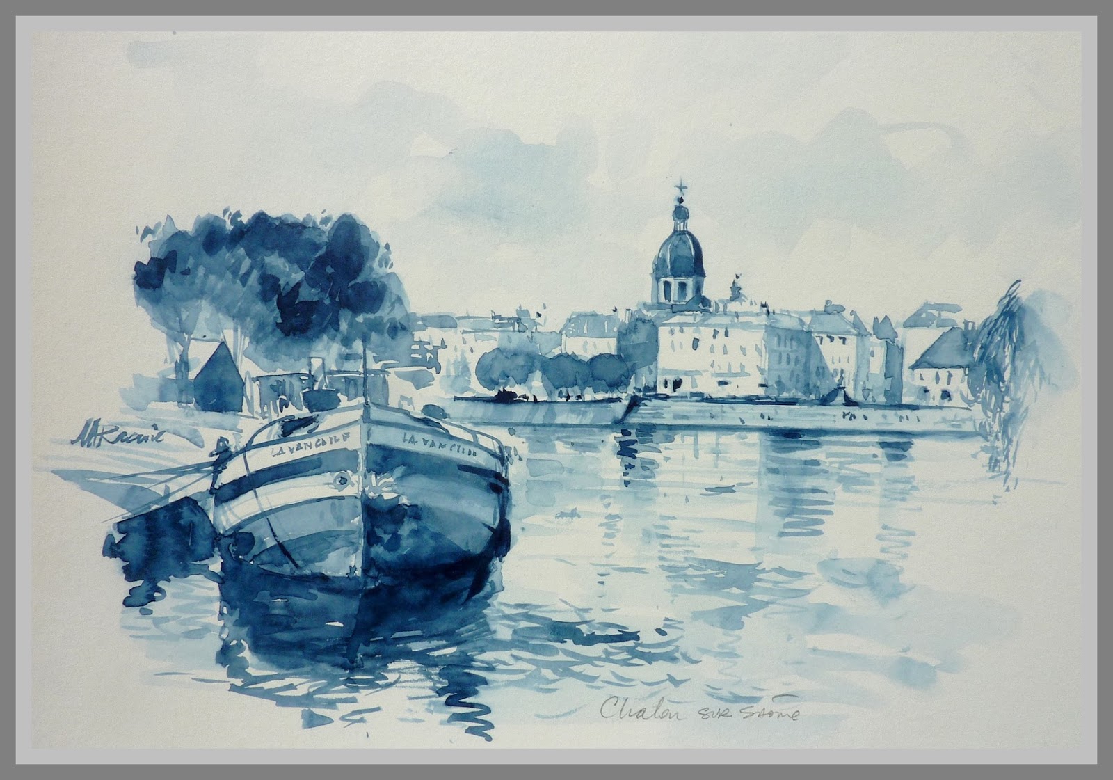 French Vocabulary Illustrated: lavis