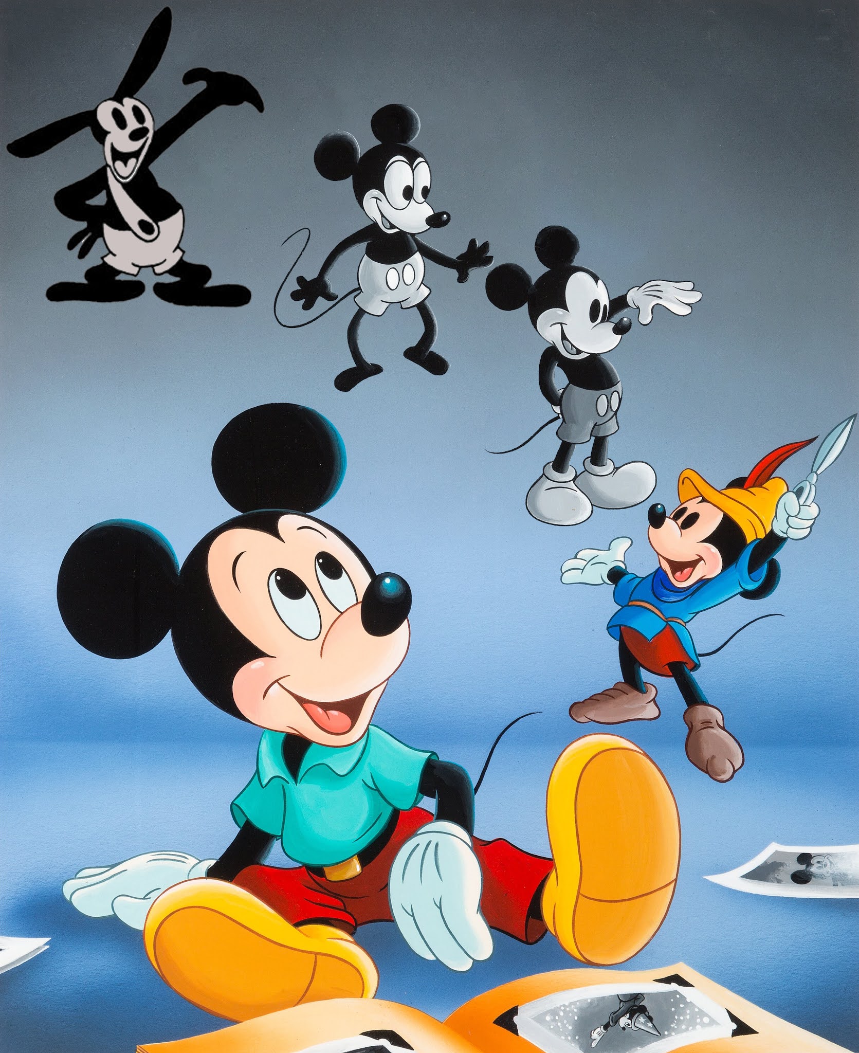 Ronn's Big Pile of Stuff: Mickey Through the Years