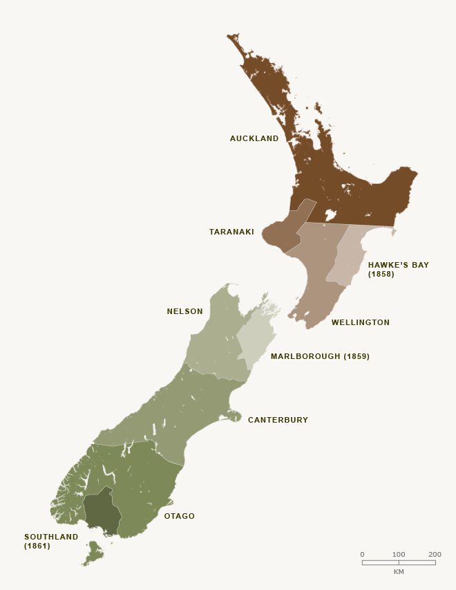 Southland NZ, Anniversary Day – some brief history of our Province and ...