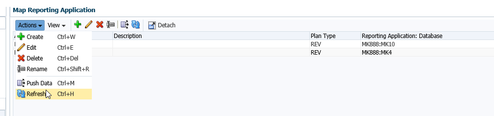 MAP REPORTING APPLICATION IN HYPERION PLANNING