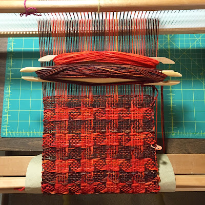 Rigid Heddle Weaving: Pinwheels