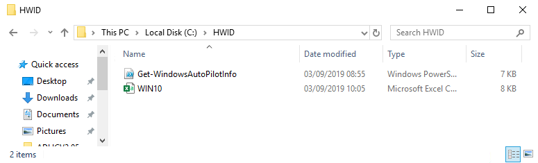 Modern Management - Part Ten - Harvesting Autopilot Hardware IDs