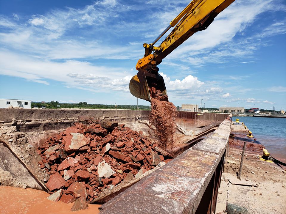 Industrial History: Construction of a New "Poe Sized" Lock for the Soo ...