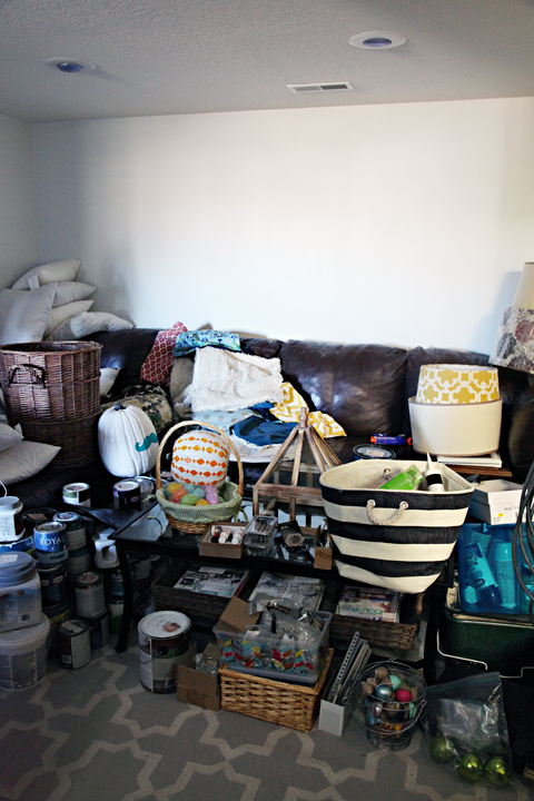 IHeart Organizing: Our Storage Spaces: Diving In to the Storage Room!