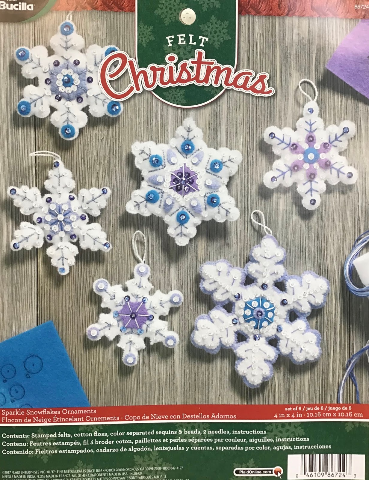 And Sew Forth: March Finishes for Bucilla Projects