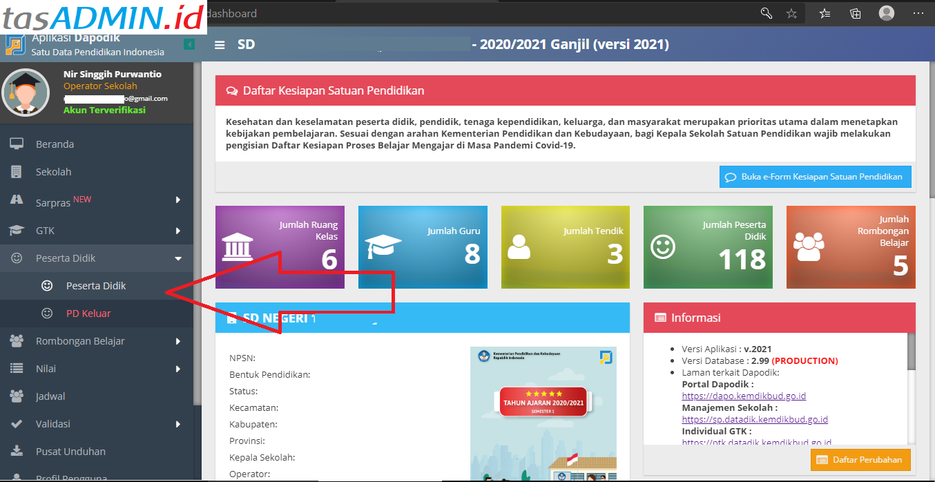 Cara Memasukkan Data Siswa Pinadahan Ke Dapodik 2019.e - Rumus Soal
