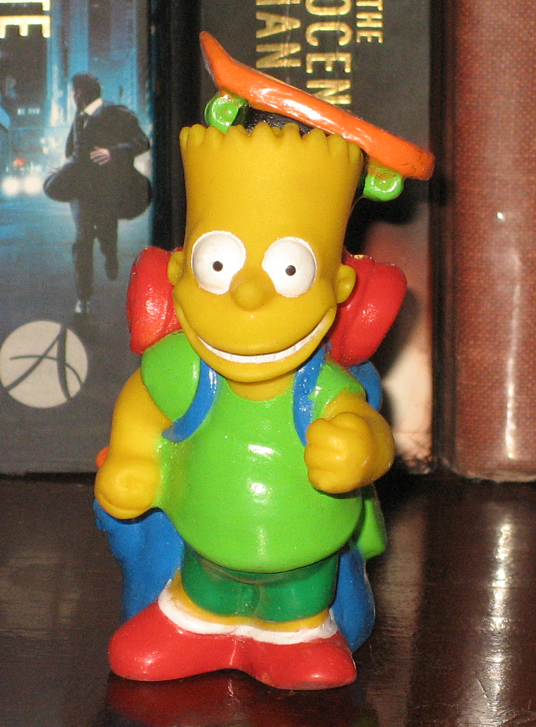 Percy's Fast Food Toy Stories : Bart Simpson - BK
