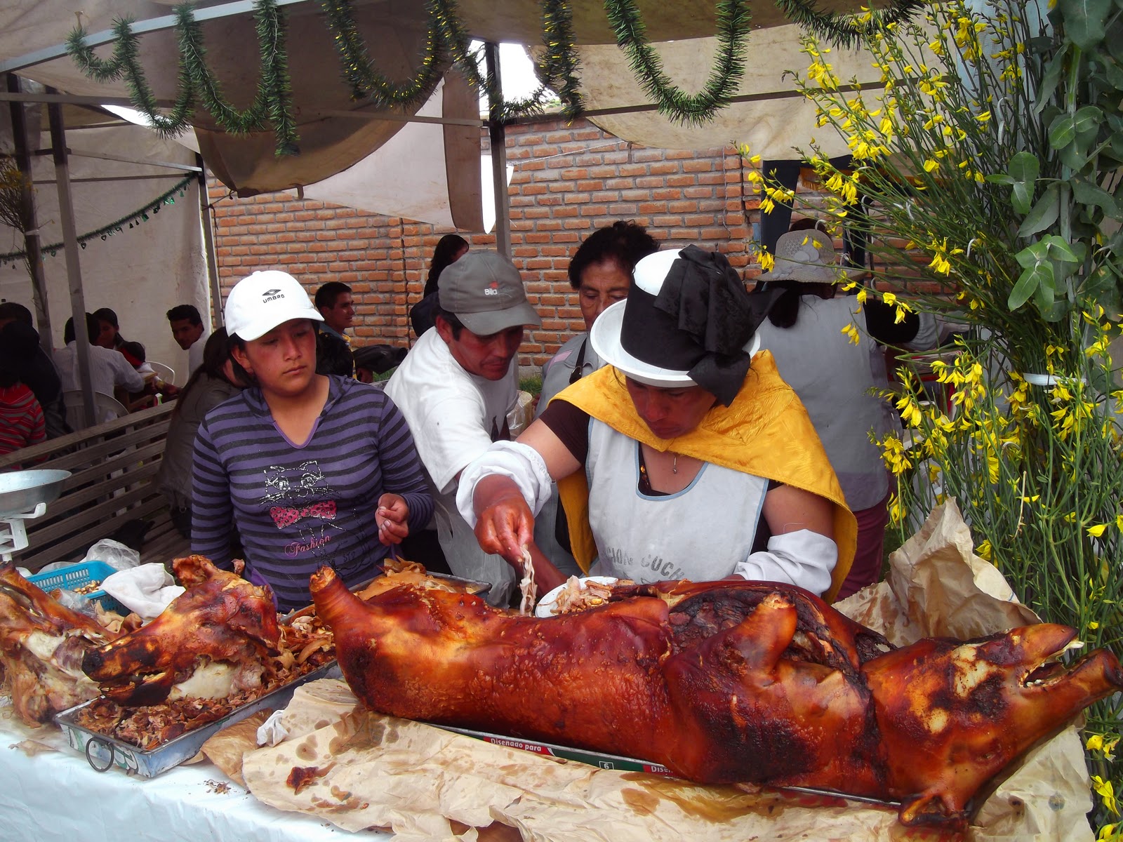 Cuchicanca: IV Festival del lechón en Orcotuna ~ Lunes de fiel