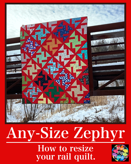 Any Size Zephyr Tutorial featuring Christmas Zephyr!