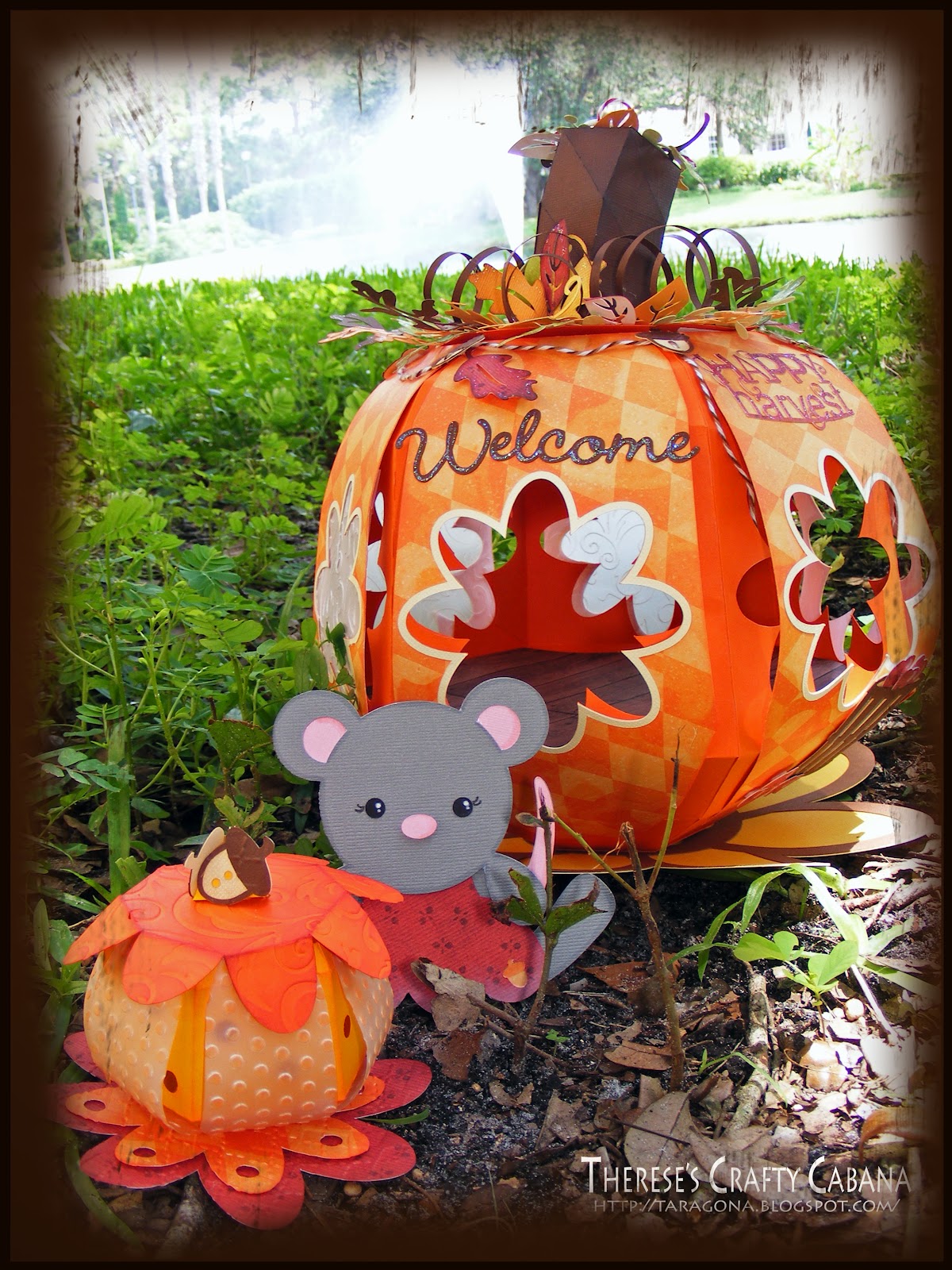 Pumpkin Mouse House