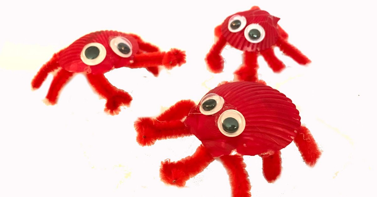 What I Live For: Sea Shell Crab Craft