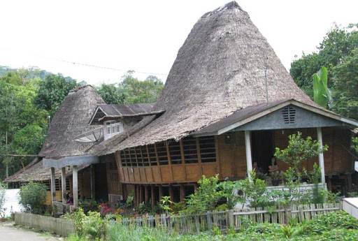 Omo sebua ( rumah adat nias )