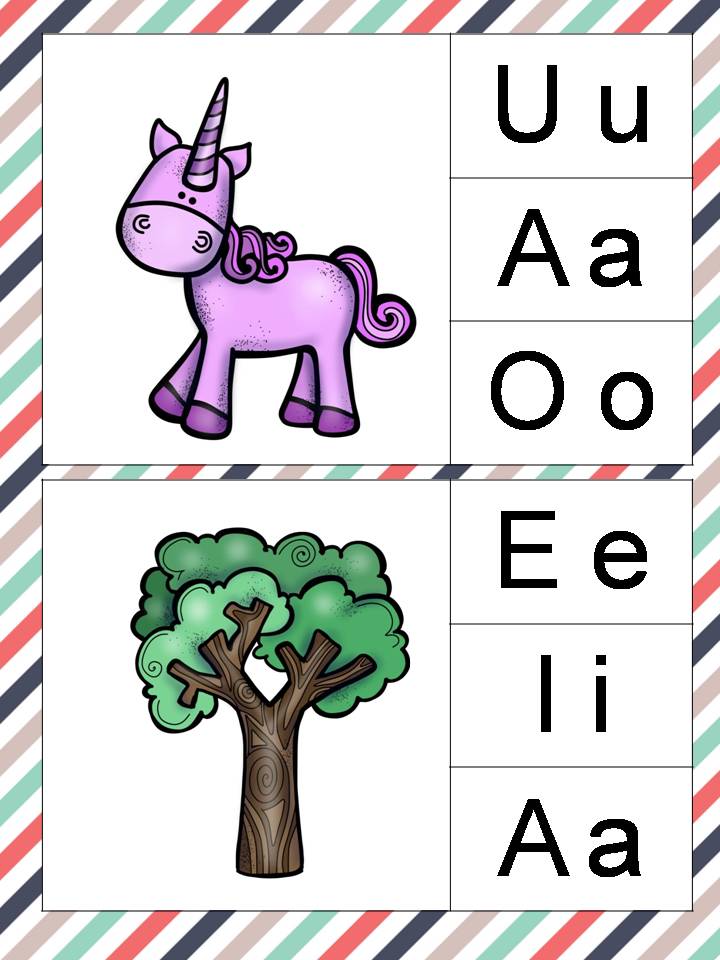 Tarjetas educativas para marcar el sonido inicial | Materiales ...