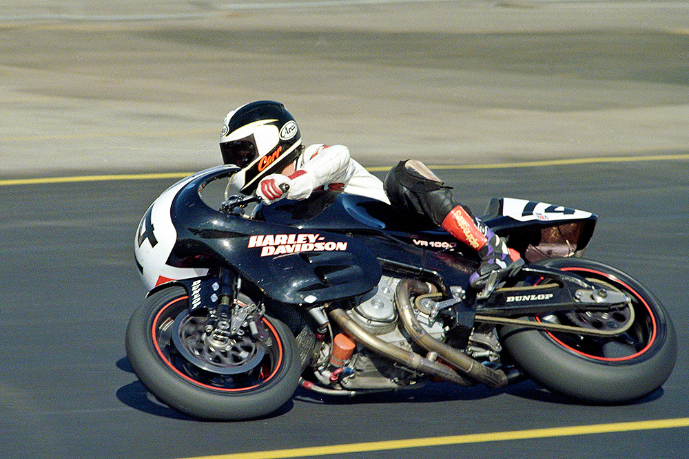POPPA WHEELIE: Harley Davidson Factory Racing Team