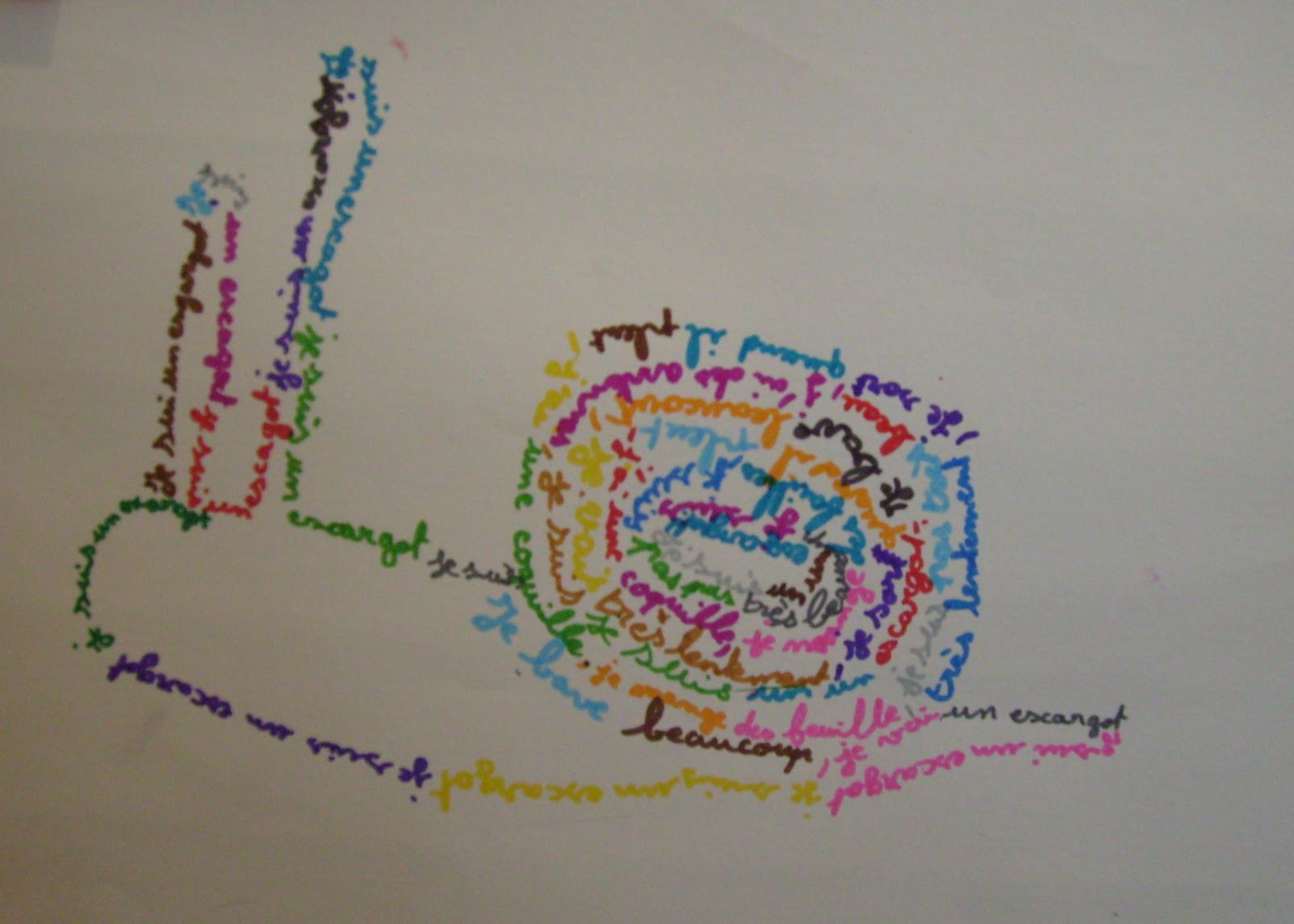 Séverine Peugniez Créations: L'art du calligramme