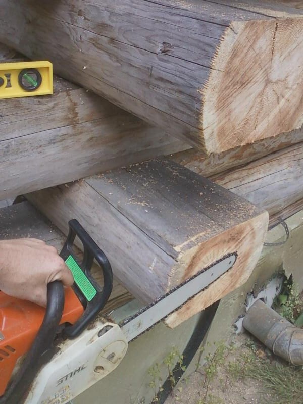 At Home In Logs: Log ends