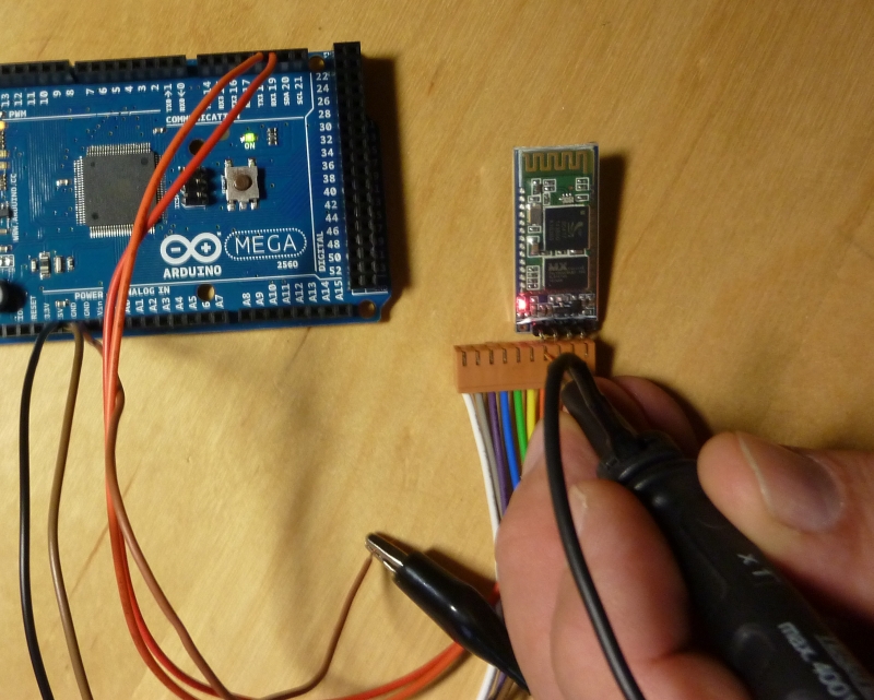 Hart gelötet!: JY-MCU Bluetooth Modul am Arduino Hart gelötet!: JY-MCU Bluetooth Modul am Arduino