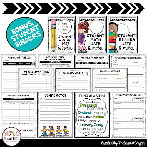 Track Student Data and Stay Organized! | Wild about fifth grade