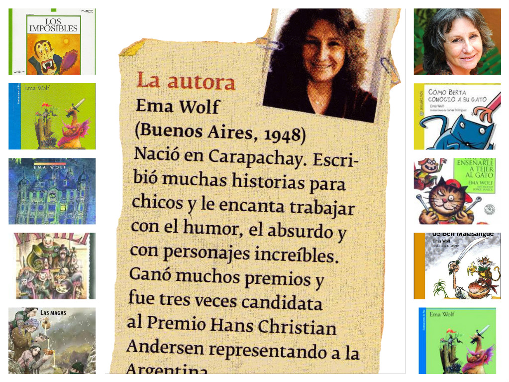 La biblioteca de la "Gauchos de Güemes": SIGUIENDO A UN AUTOR "EMA WOLF"