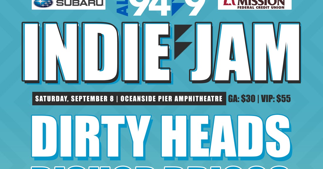 san diego: dialed in: ALT94/9 Announces Indie Jam: September 8, 2018 at ...