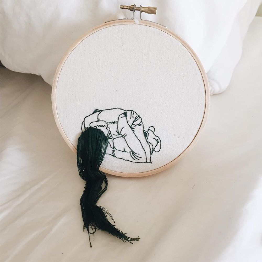 design-dautore: The embroidery art of Sheena Liam