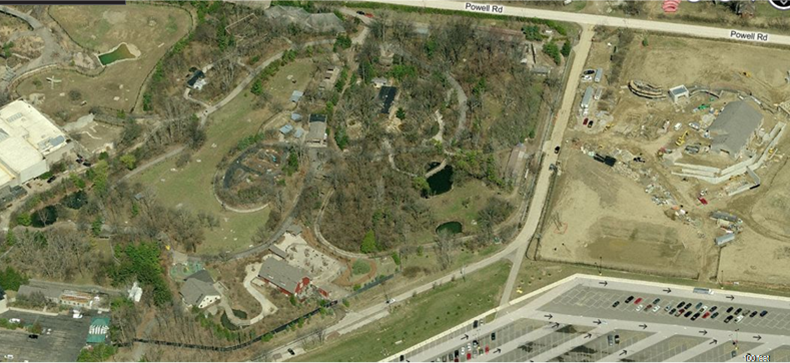 Zoo Tails: Aerial Antics: Overhead pictures of the Columbus Zoo