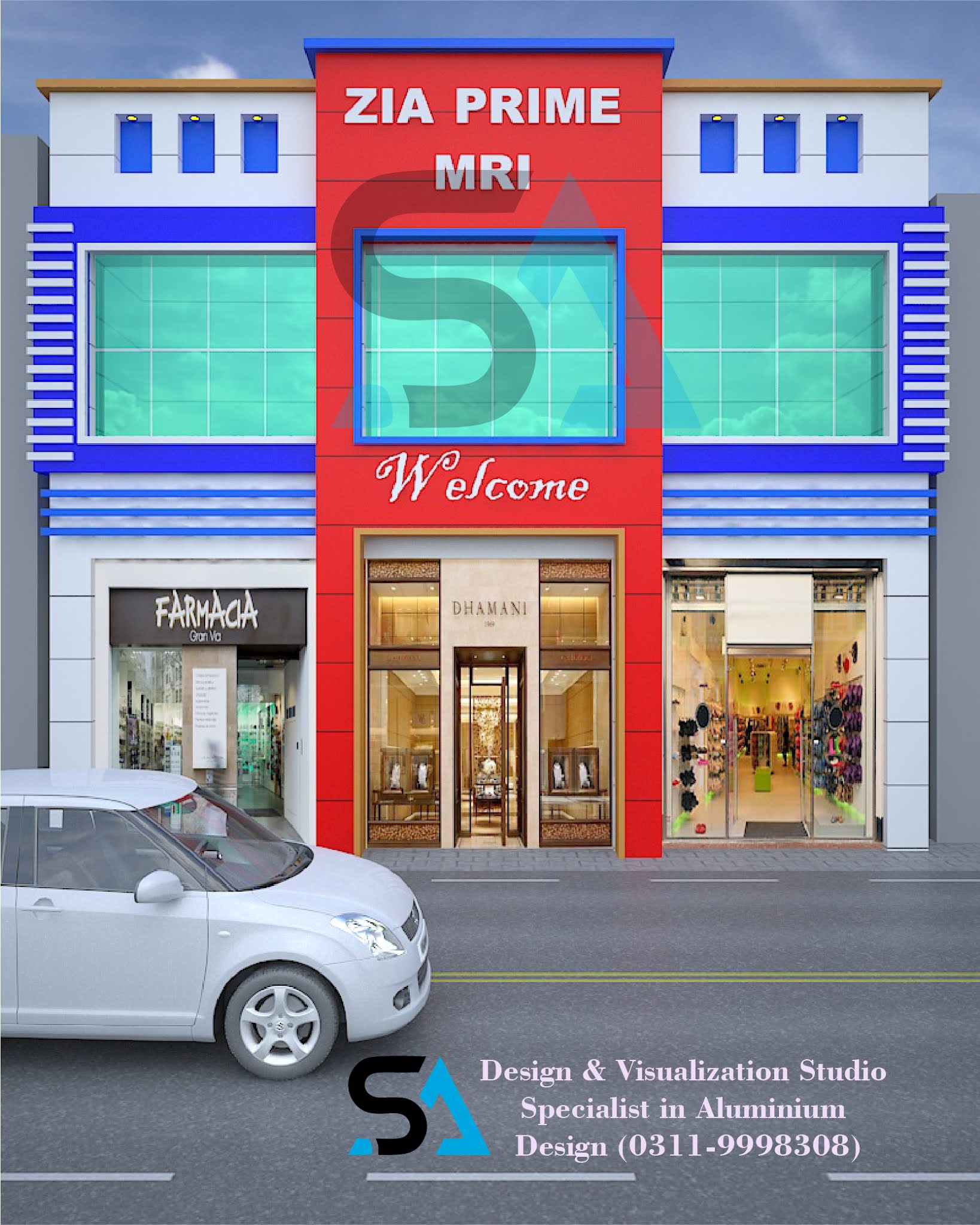 FRONT ELEVATION ACP DESIGN