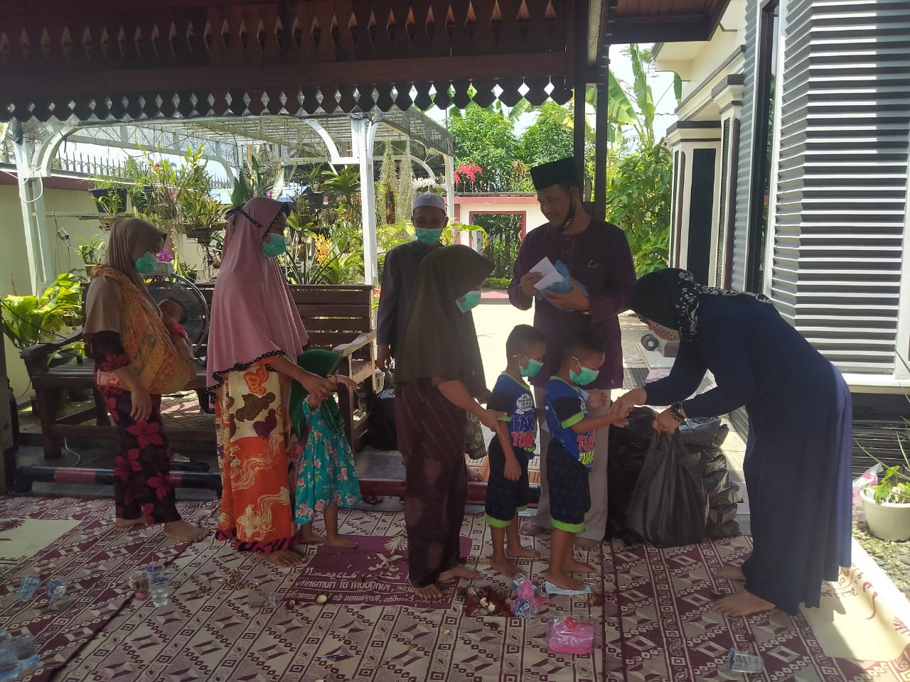 Wujud Syukur Kembali Bertugas Di Polres Madina, Kompol Agus Masyana, S ...