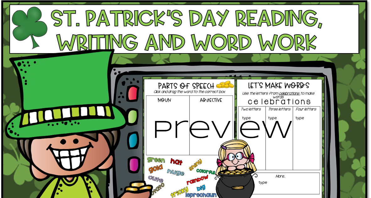 1st Grade Hip Hip Hooray!: Are You Feeling LUCKY!! Check out these St ...