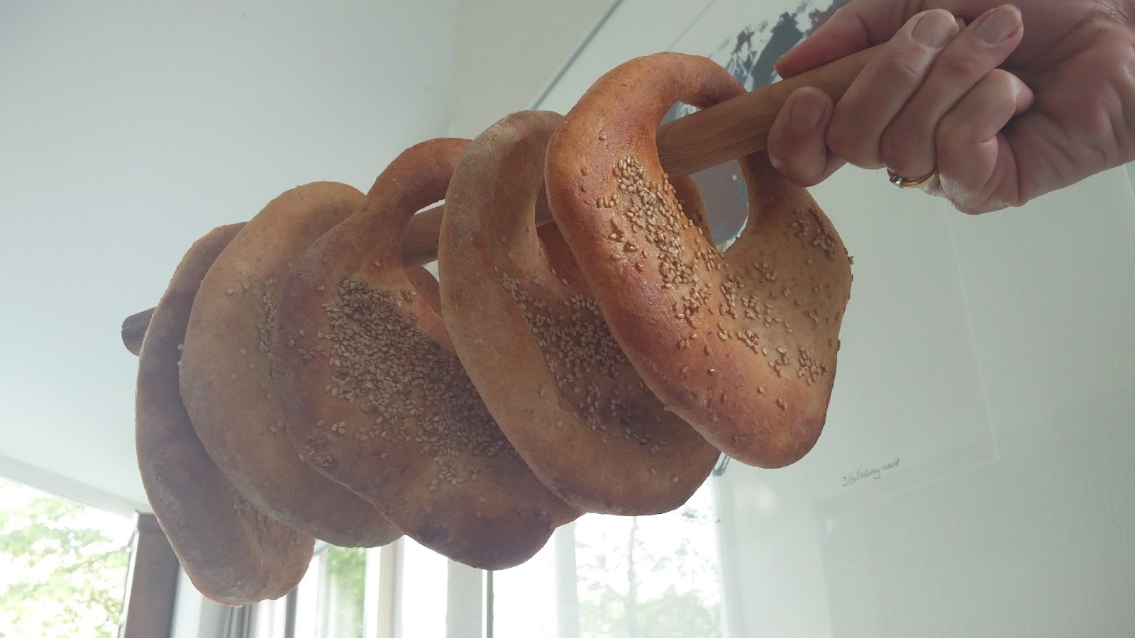 Bake My Day!: Bread Baking Babes June 2017: Kaak bread (a Lebanese ...