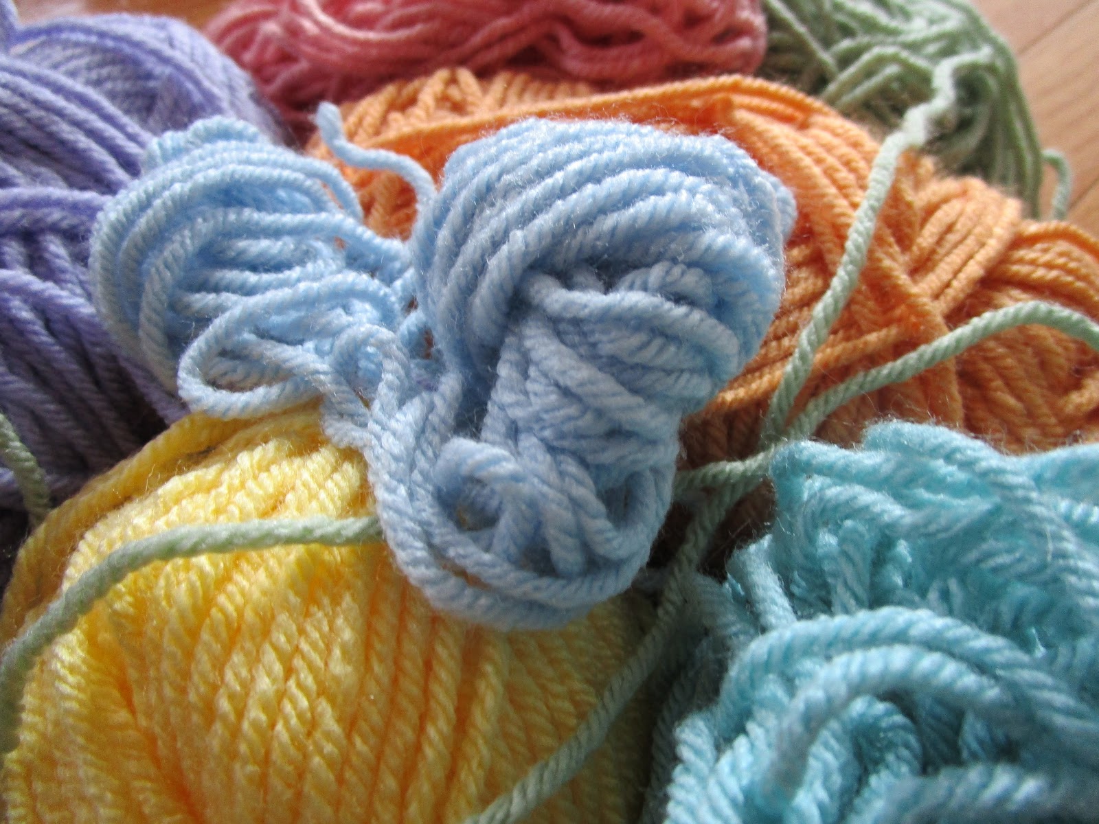 Pastel Rainbow Pullover: A Simple Sweater Knitting Pattern