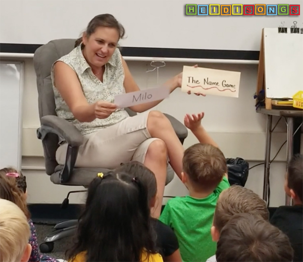 The Name Game: A Whole Group Game for Back to School!