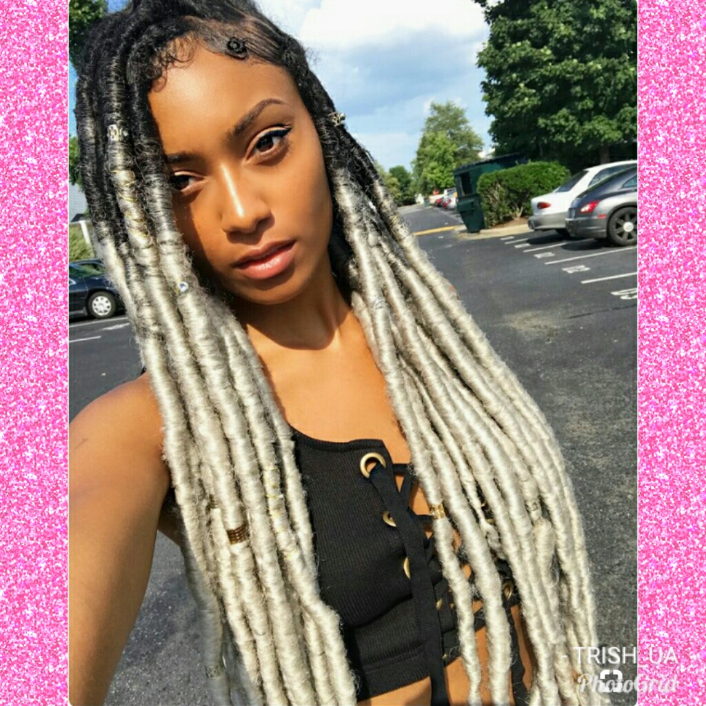 COLOURFUL FAUX LOCS