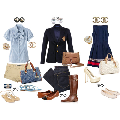 GIRLY LIFESTYLE: 2 STYLES : PREPPY & GLAM ROCK