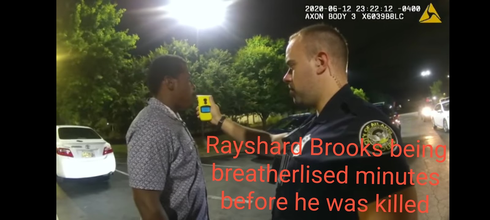 Rayshard Brooks Wendys Atlanta police shooting video
