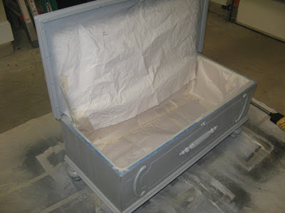 Susan Snyder: ANTIQUE SILVER PAINT FINISH