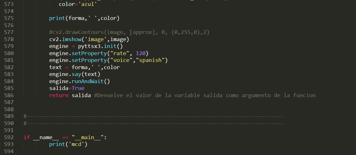 VISION ARTIFICIAL OPENCV PYTHON