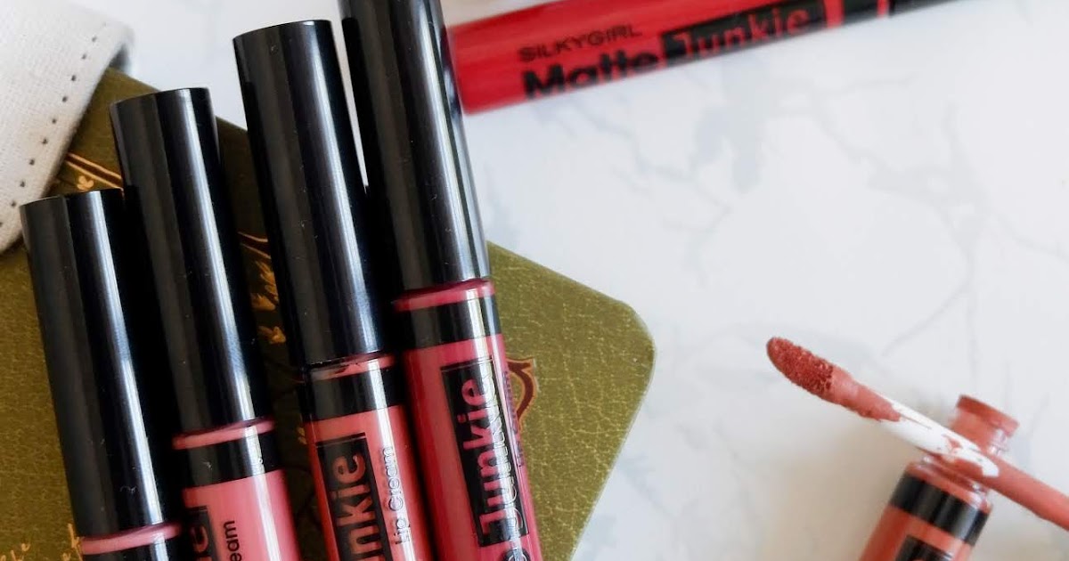 SILKYGIRL: MATTE JUNKIE LIP CREAM REVIEW AND SWATCHES — Cessa