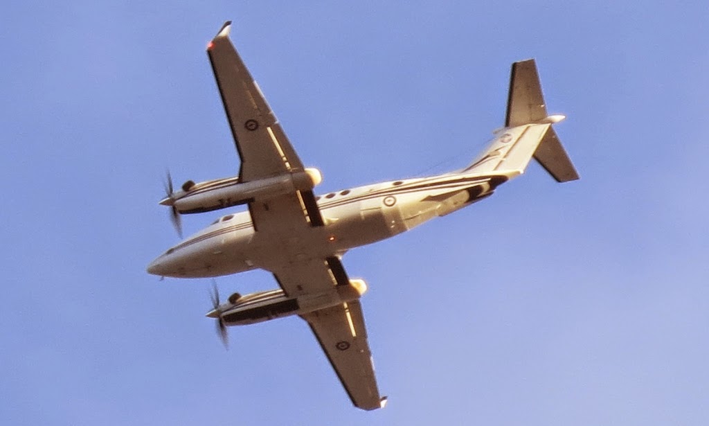 Central Queensland Plane Spotting: RAAF Beech B350 Super King Air A32 ...