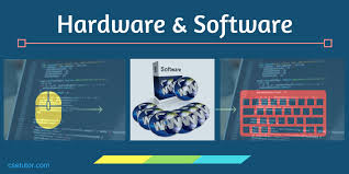 What is the differences between hardware and software