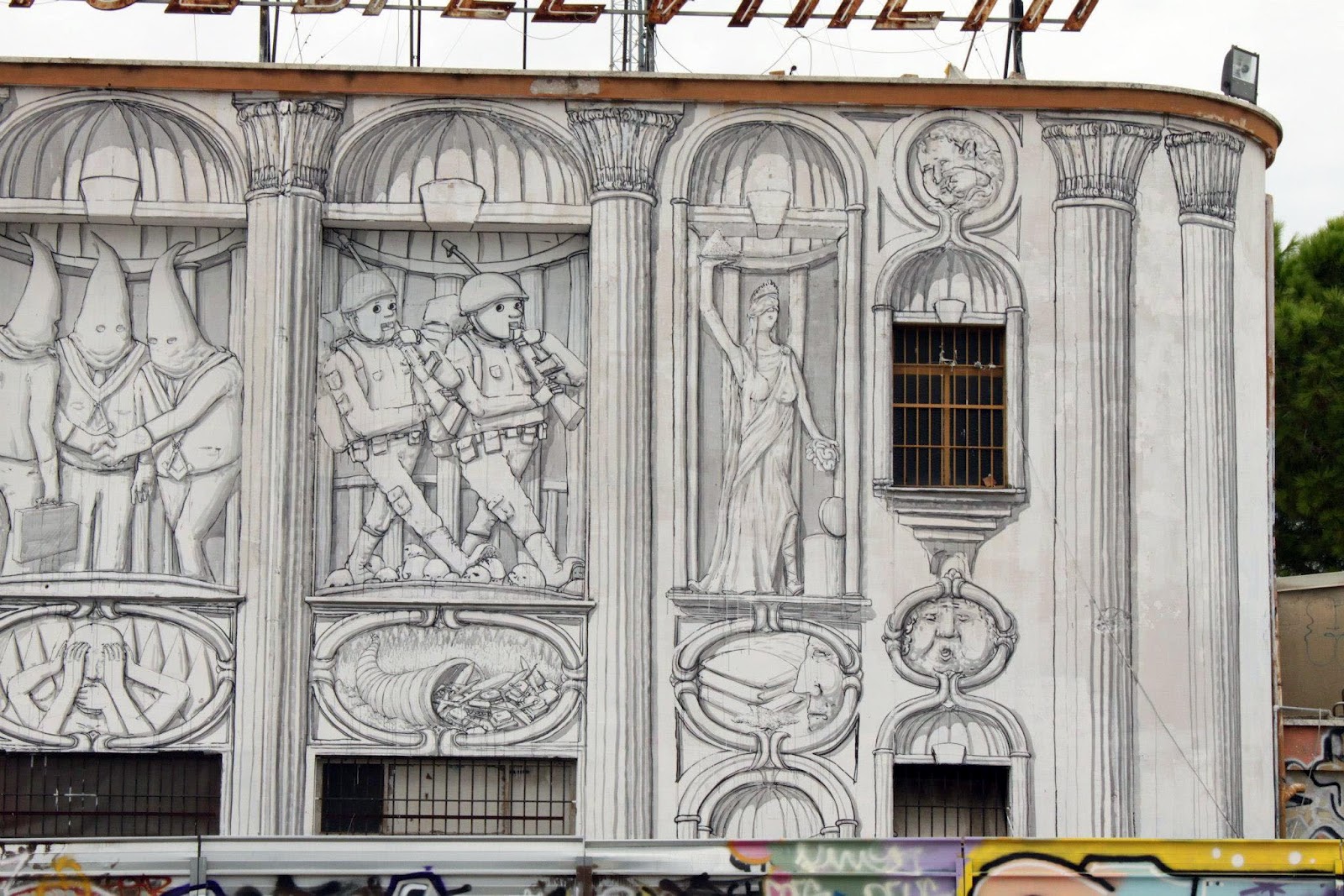 StreetArtNews ES: Blu Nuevo Mural en Roma