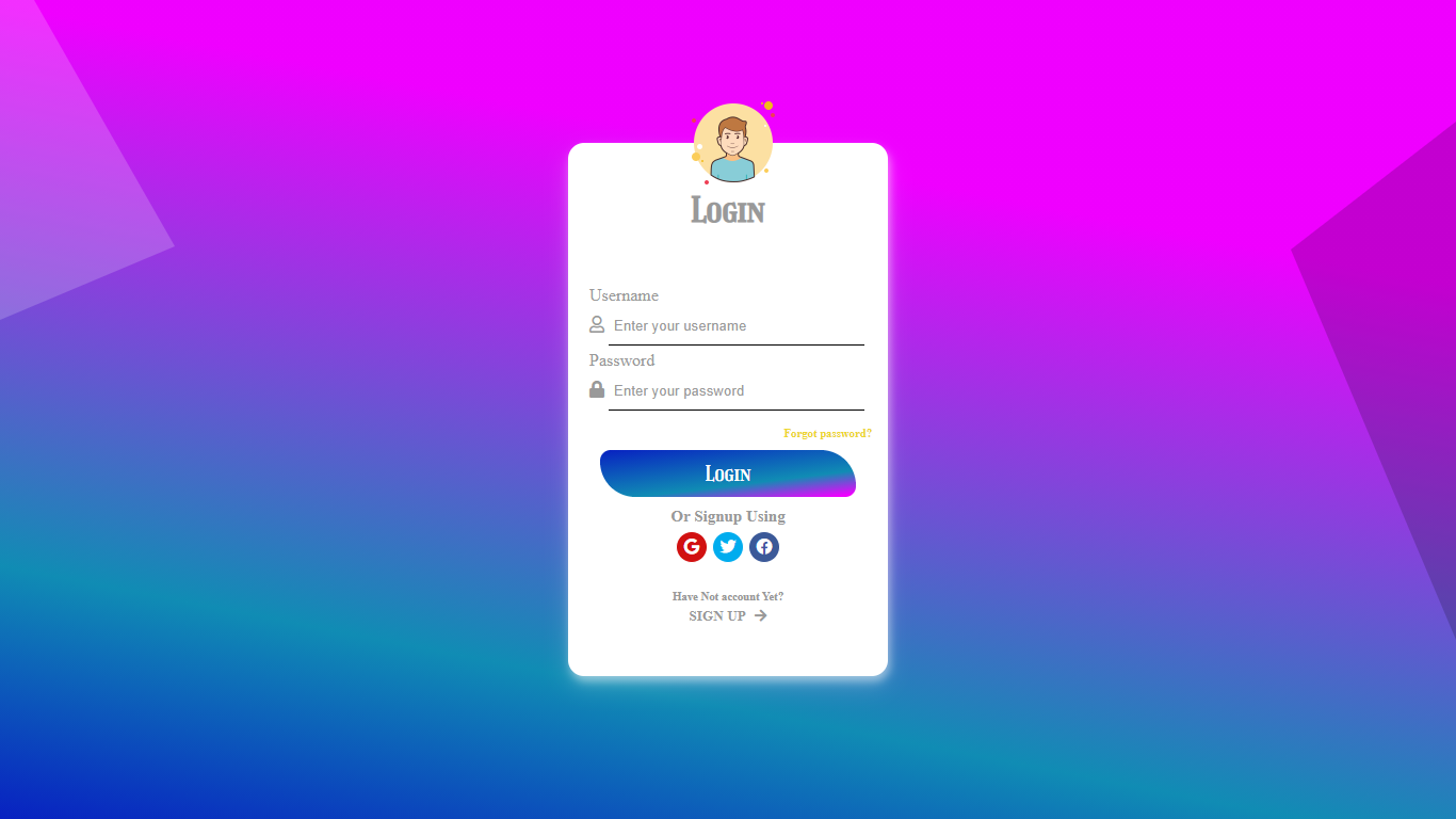 How to create a login page using html and css - Coding Buddy