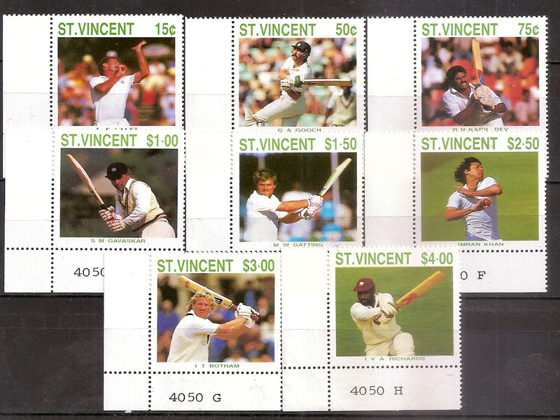 My Stamps Collection: Stamps On Cricket