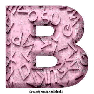 M. Michielin Alphabets: LETTERS SOFT PINK TEXTURE ALPHABET, NUMBERS AND ...