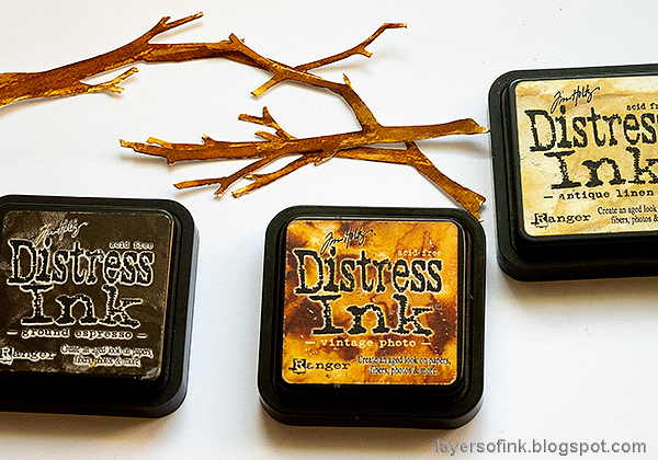 Layers of ink: Dance in the rain tutorial