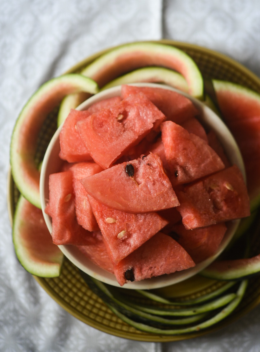 Fermented foods for immunity : pickled watermelon pith