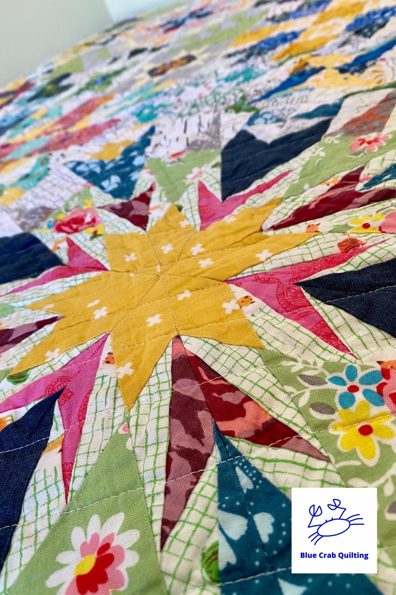 Blue Crab Quilting: Epic Sampler Block-of-the-Month Quilt