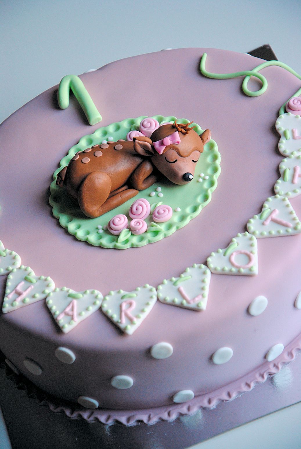 Homemade by MI: Charlotten Bambi kakku & koristellut keksit / Charlotte ...