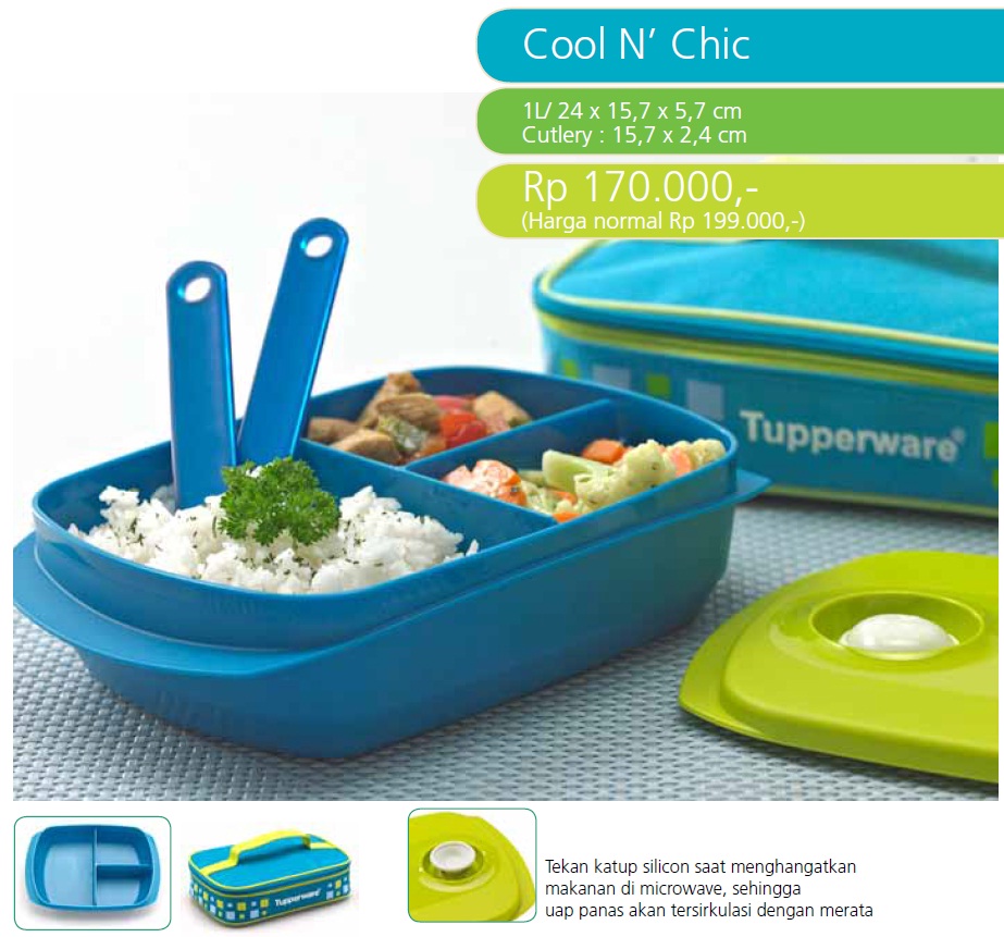 COOL N CHIC - tupperware solo - promo tupperware - tupperware murah