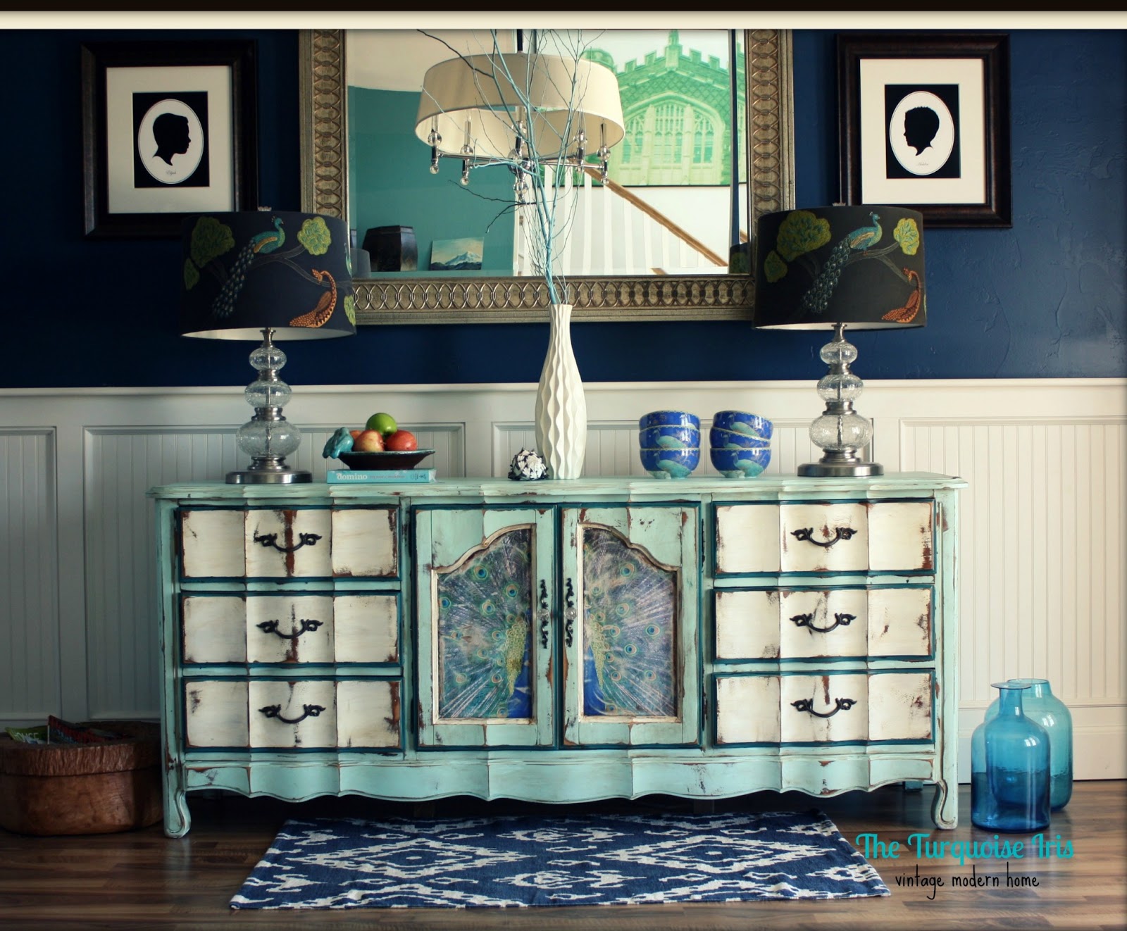 The Turquoise Iris ~ Furniture & Art: Tiffany Blue & Teal Vintage ...